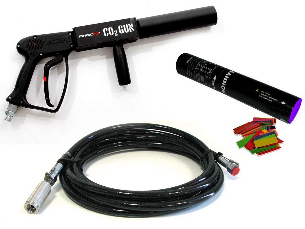 Co2 Gun & Confettis launcher - Global Event Production